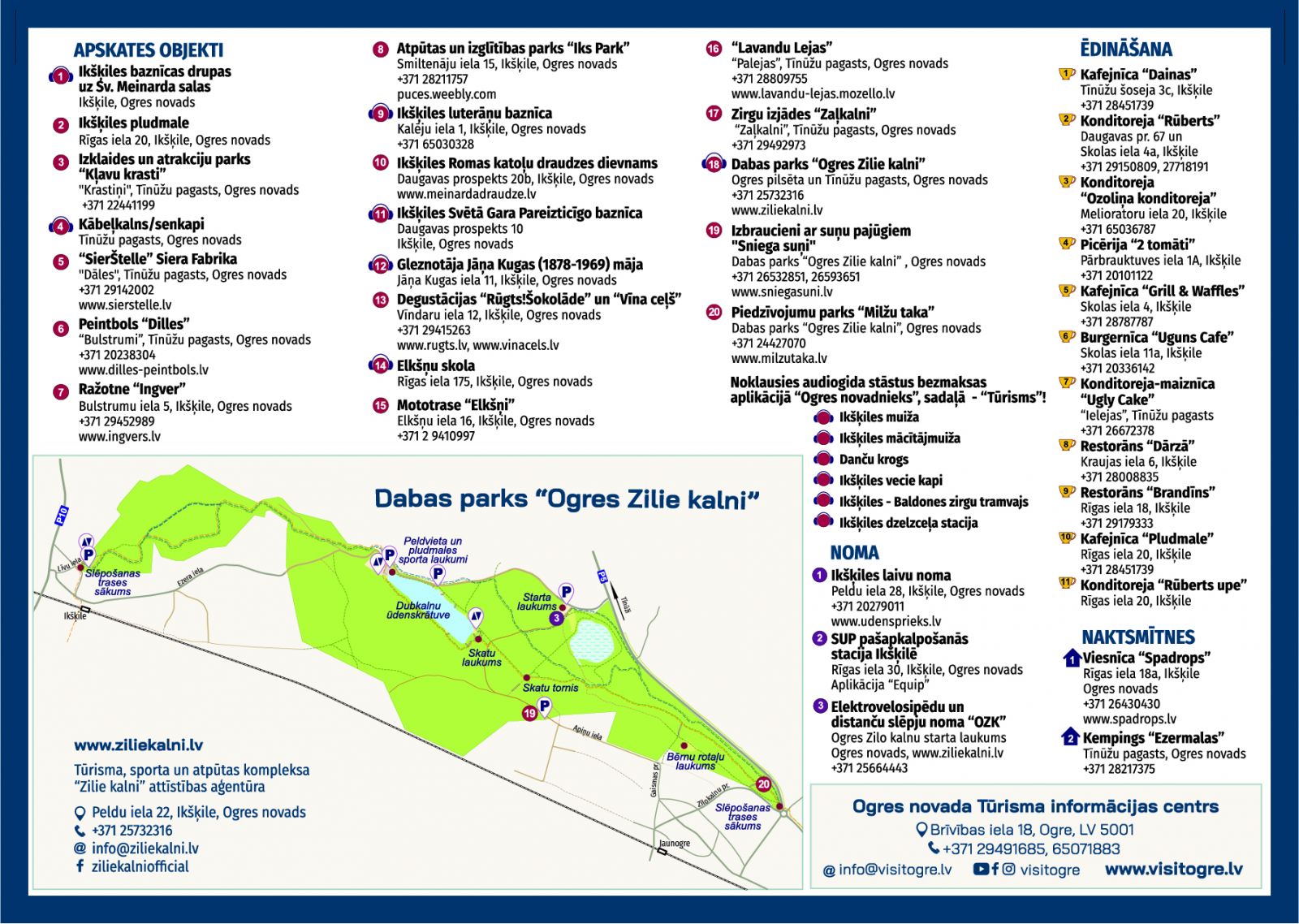 Velomaršruti, pārgājienu maršruti, laivošanas maršruti, un tūrisma ...